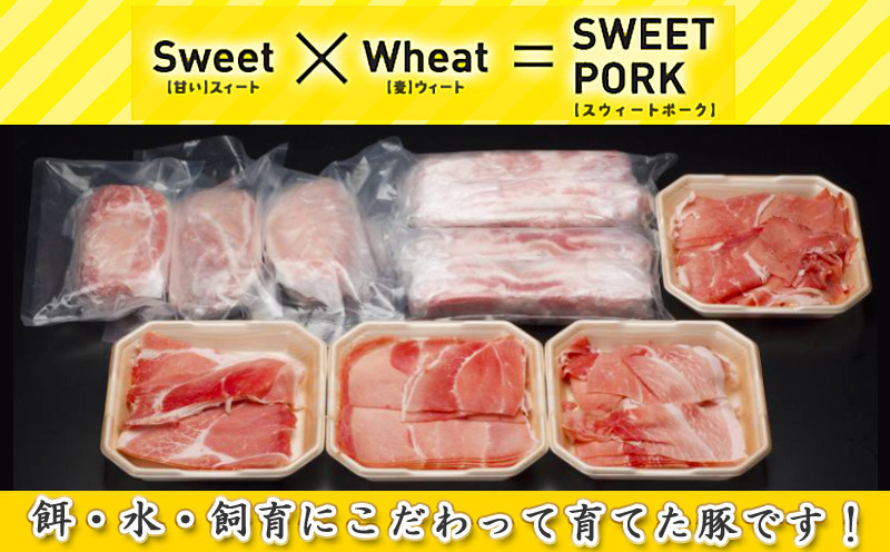 「前田さん家のスウィートポーク」しゃぶしゃぶ3kgセット_MJ-8910_(都城市) 宮崎県産豚肉 (都城市) 豚ロースしゃぶしゃぶ肉 豚バラしゃぶ 豚肩ロースしゃぶ 豚モモしゃぶ 冷凍小分け ...