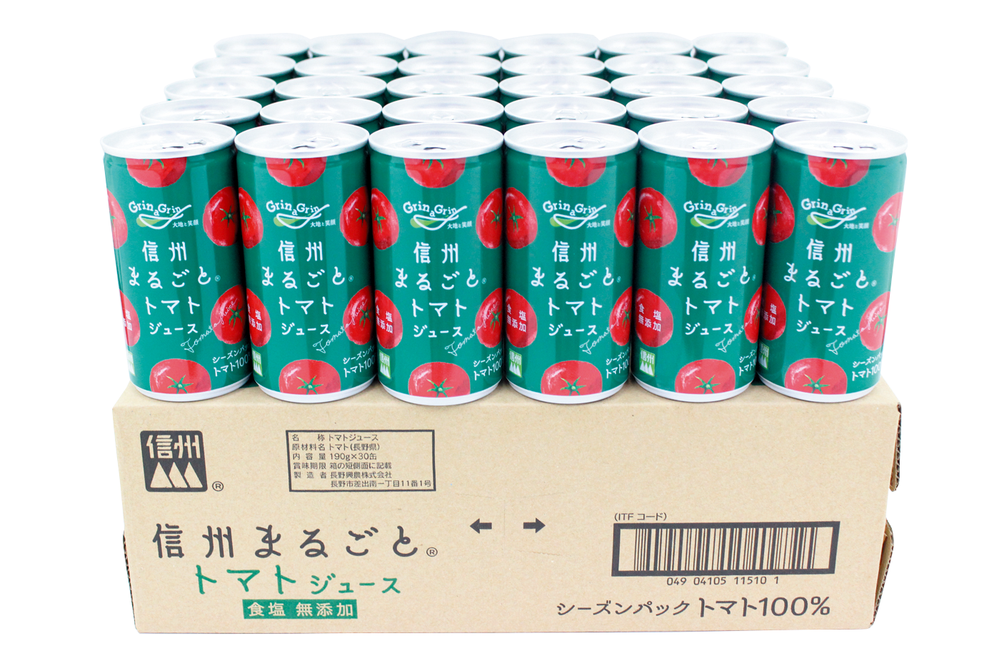 J0776 信州まるごとトマトジュース 食塩無添加 190g/30本入 - 長野県長野市｜ふるさとチョイス - ふるさと納税サイト