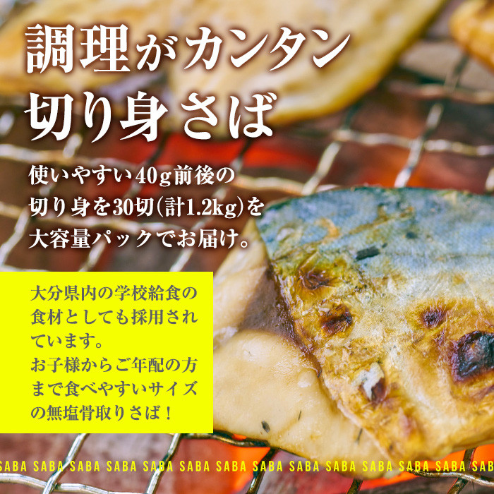 ＜訳あり・業務用＞「さば」切身 (約1.2kg・40g前後×30切) 【AQ88】【(株)やまろ渡邉】 - 大分県佐伯市｜ふるさとチョイス ...