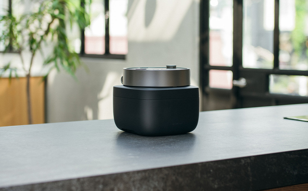 BALMUDA The Gohan K08A／JP（ブラックBK／ホワイトWH） バルミューダ ザ・ゴハン BALMUDA 3合炊き 3合 電気炊飯器 炊飯器 家電 おしゃれ シンプル ...