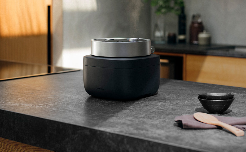 BALMUDA The Gohan K08A／JP（ブラックBK／ホワイトWH） バルミューダ ザ・ゴハン BALMUDA 3合炊き 3合 電気炊飯器 炊飯器 家電 おしゃれ シンプル ...