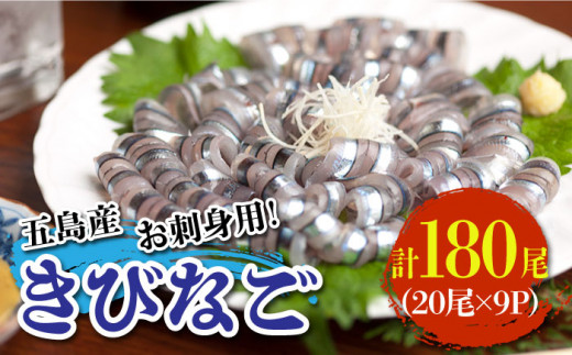 五島産 きびなご 刺身用 20尾×9P 五島市/鯛福丸水産 [PDP001] - 長崎県五島市｜ふるさとチョイス - ふるさと納税サイト