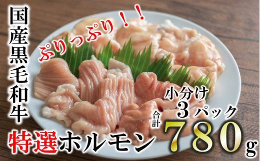 【国産黒毛和牛】特選ホルモン780ℊ 260g×3パック 小分け (10-67) - 兵庫県西脇市｜ふるさとチョイス - ふるさと納税サイト