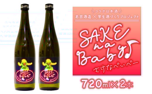 日本酒 SAKE na Baby 720ml×2本【 日本酒 酒 若宮酒造 贈り物 国産 プレゼント ギフト 贈答 こだわり 特産品 オリジナル 綾部 京都 】 - 京都府綾部市｜ふるさと ...