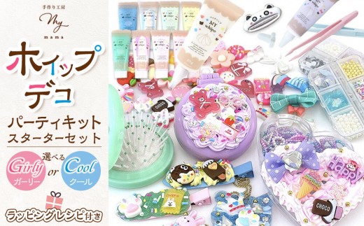 ホイップデコ パーティキット スターターセット ラッピング レシピ付き 2タイプ - 愛知県名古屋市｜ふるさとチョイス - ふるさと納税サイト